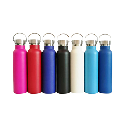 600ml Double Wall Vacuum Bottle with Stainless Steel Lid | The Branding ...