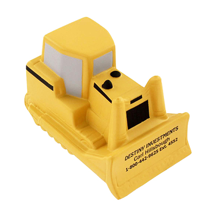 Bulldozer Shape Stress Reliever | The Branding Office