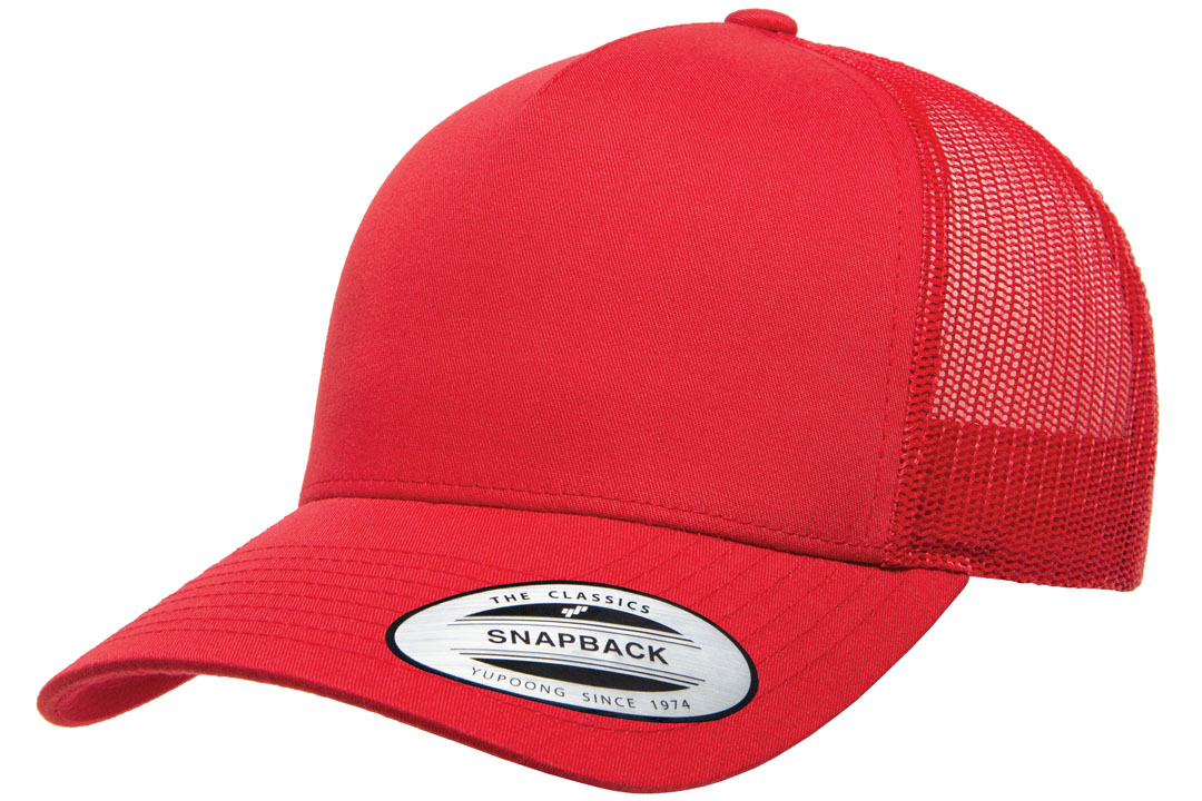 Classic 5-Panel Retro Trucker Cap - 6506 | The Branding Office