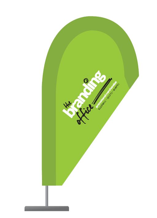 Table Top Tear Drop Banners | The Branding Office